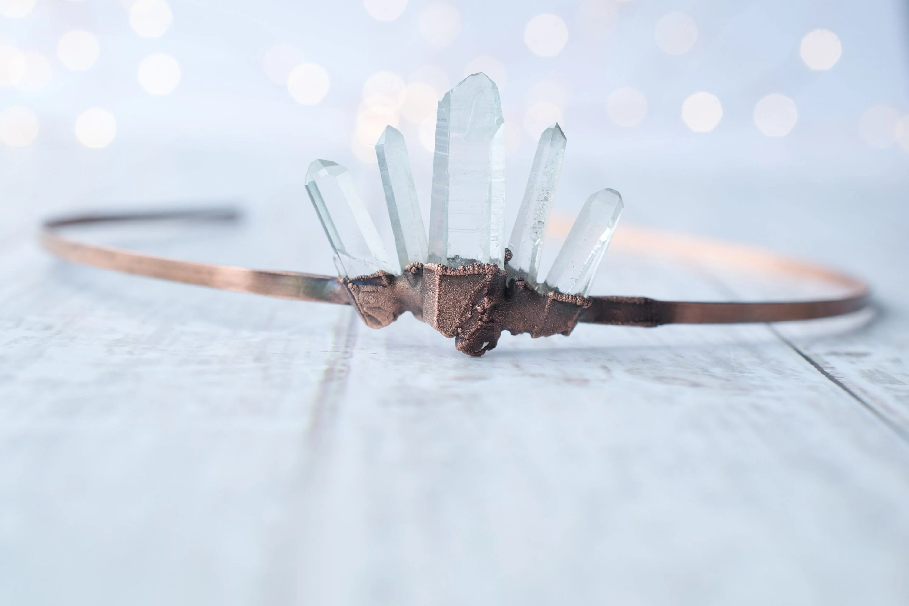 Raw Crystal Crowns and Hair Accessories | Handcrafted Gemstone ...