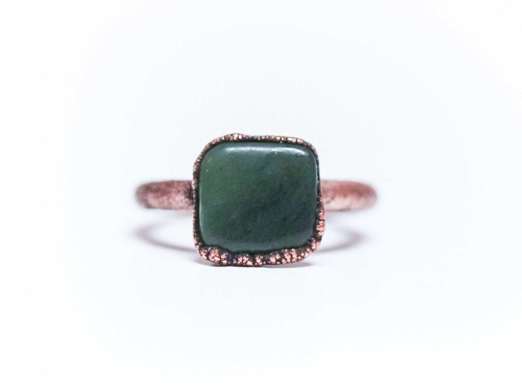 Genuine Jade Ring | Jade stacking ring – HAWKHOUSE